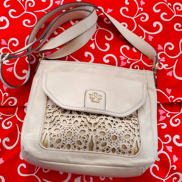 Jessica Simpson | Bags | Jessica Simpspn Light Tan Leather Bag Vintage ...